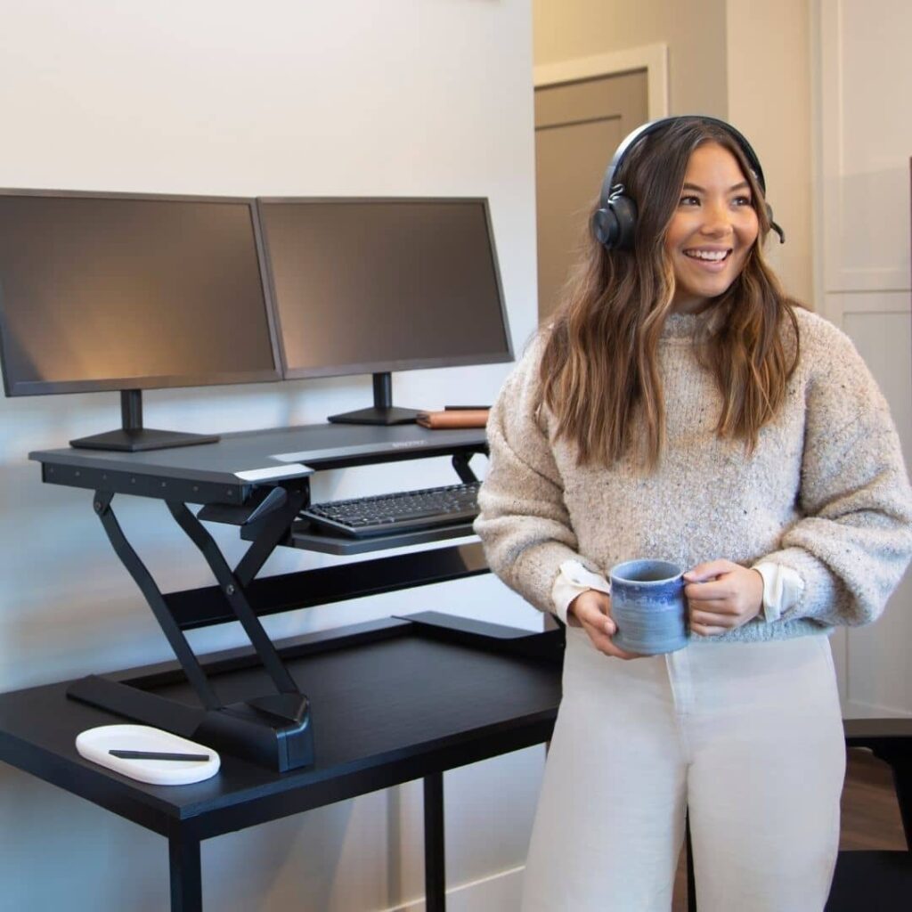 Ergotron WorkFit vs Flexispot Classic Riser - Which Standing Desk ...